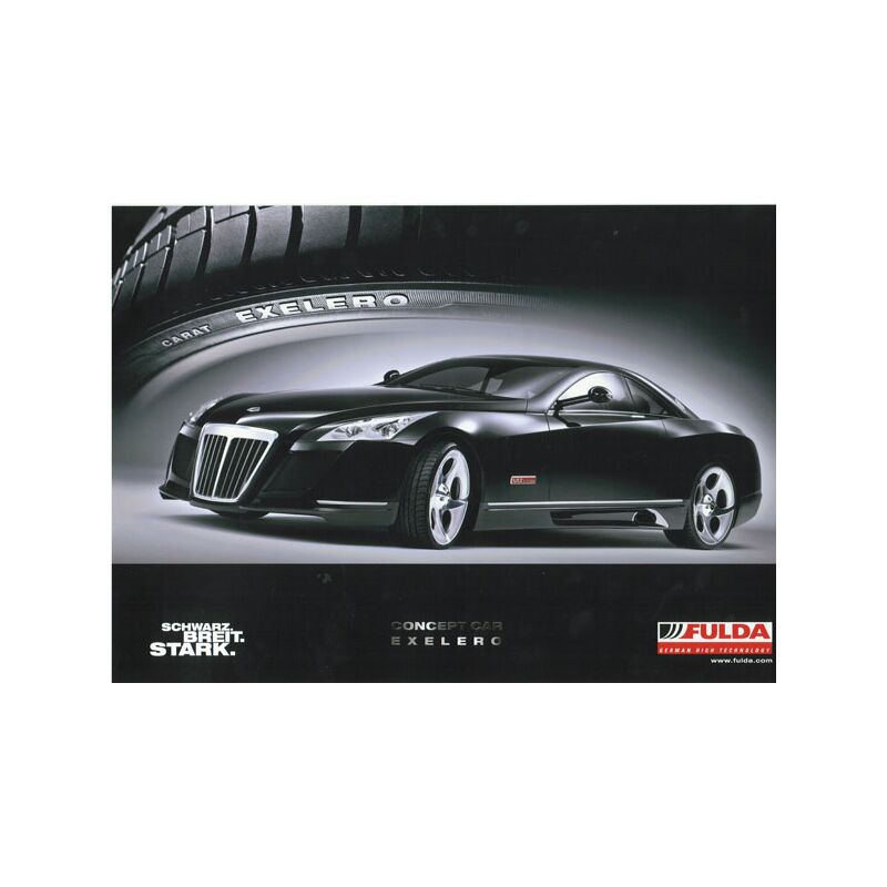 Maybach Exelero Fulda Prospekt A4 - siku schuco minichamps modellauto ...