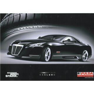 Maybach Exelero Fulda Prospekt A4 - siku schuco minichamps modellauto ...