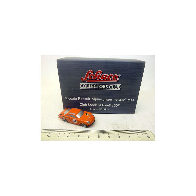 505037006 Schuco Piccolo 1:90 Renault Alpine Jägermeister #34 Modell ...