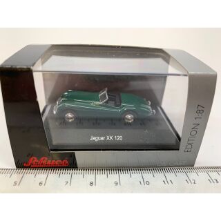 25993 Schuco 1:87 Jaguar XK 120 Roadster grün - siku schuco minichamp ...